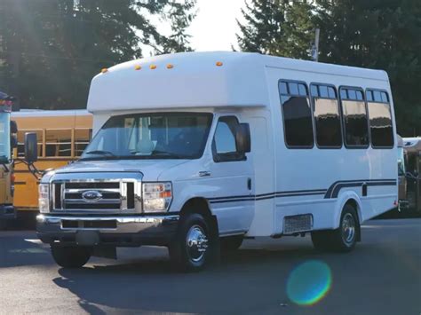 2012 Ford Goshen Shuttle Bus For Sale Ada Accessible 12 Passengers