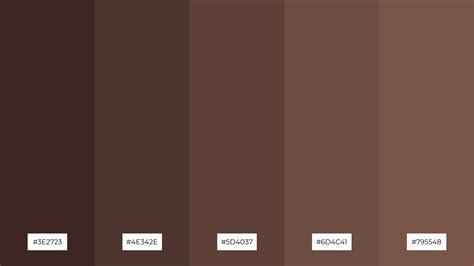 The Best 15 Dark Brown Color Palette Combinations Piktochart