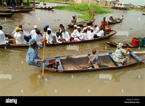 Le Village Flottant De Ganvie Banque De Photographies Et Dimages à