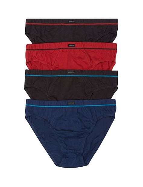 Holeproof Holeproof Tunnel Band Briefs 4 Pack David Jones