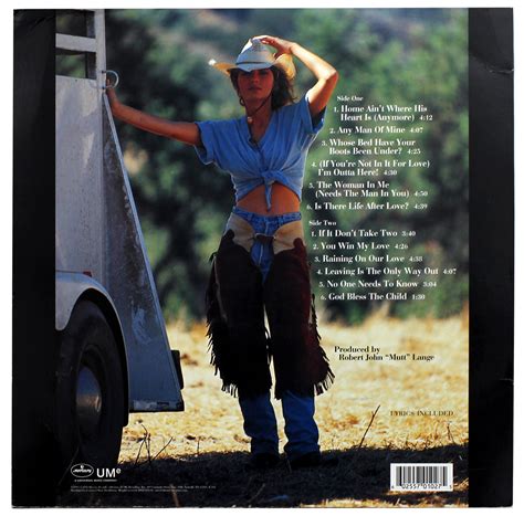 Shania Twain Any Man Of Mine Album