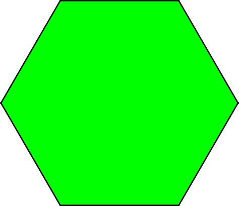 Hexagon Angles Shape Geometry Polygon Png