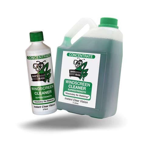 Windscreen Cleaner Concentrate 2l 375ml Original And The Best