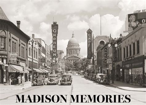 Download Historic Madison Wisconsin State Street Wallpaper