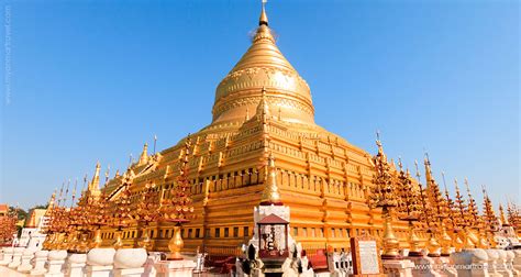Buddhist Temples And Pagodas In Myanmar