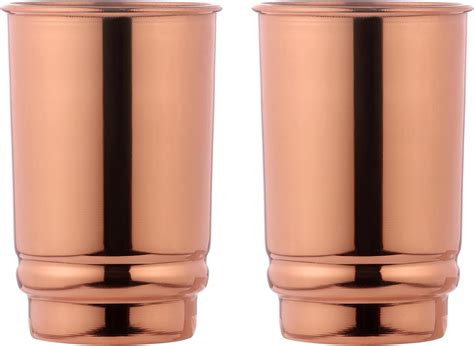House Of Copper Real Copper Cups Pure Copper Drinking Mugs Copper Glasses