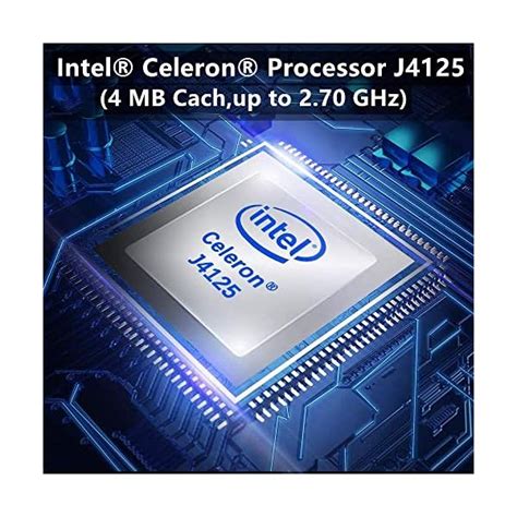 Minis Forum Mini Pc Intel Celeron Processor J4125 Cpu De Cuatro