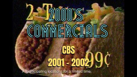 2000s Commercials Cbs 2001 2002 Youtube