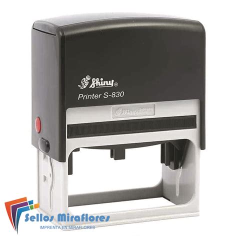 Sellos Automáticos Shiny Printer S 830 Sellos En Miraflores