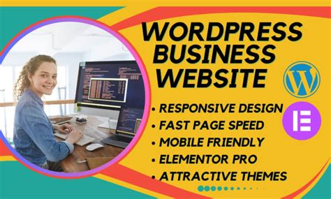 Create Responsive Wordpress Business Website By Moon488 Fiverr