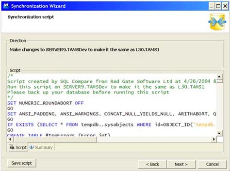 Software Review Sqlcompare