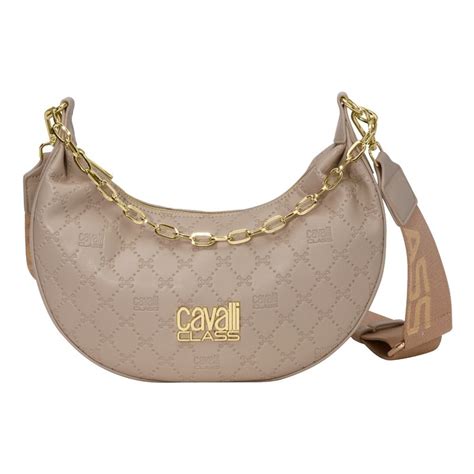 Buy Cavalli Class Women Beige Synthetic Nunzia Handbag Online