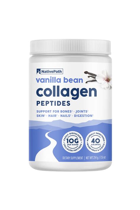 Nativepath Collagen Peptides Hydrolyzed Type 1 And 3 Collagen Keto And Paleo Grass Fed Protein