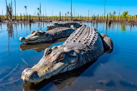 Premium Photo Wildlife In Everglades National Park Crocodiles And