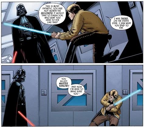 What Did Darth Vader Say To Luke When He Revealed His Identity At