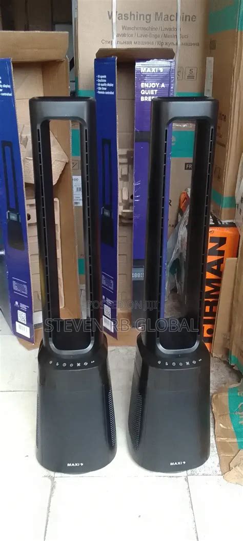 Maxi Bladeless Fan 42 Inch Black 150pd Ams For Sale Steven Rb