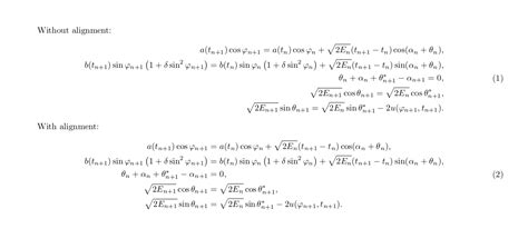 Align Erroneous Nesting Of Equation Structures Message I Cant See