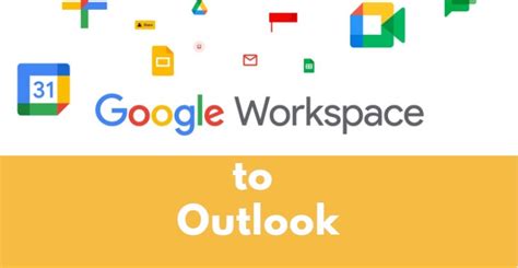 G Suite To Outlook Sync Migrate Google Workspace Data To Outlook