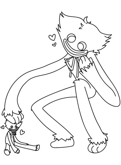 50 Huggy Wuggy Para Colorear Gratis ¡imprima O Coloree En Línea
