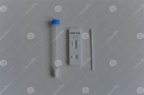 Covid 19 And Coronavirus Virus Testing Kit Sample For Medical Antigen