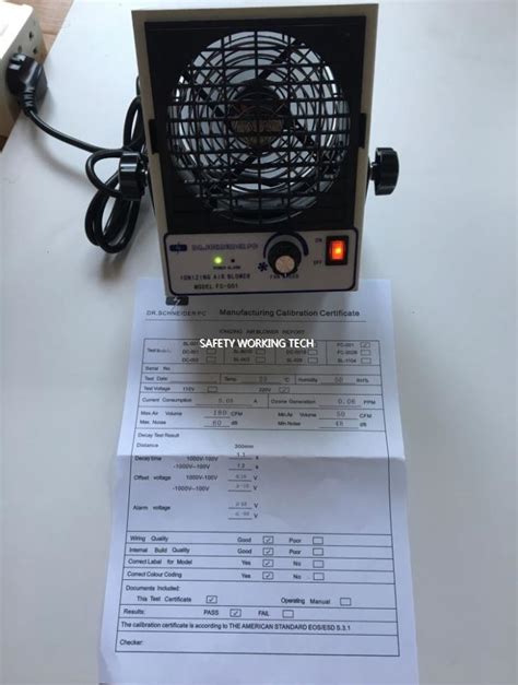 China Anti Static Ionizing Air Fan Suppliers Harga Murah Anti Static Ionizing Air Fan Kerja