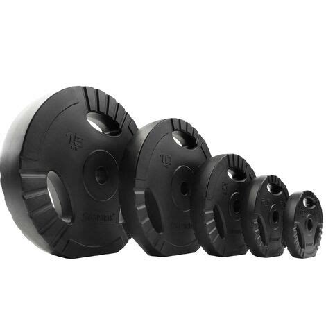 Scsports® Hantelscheiben 2er Set Mit Je 10kg Ø 3031mm Tri Grip