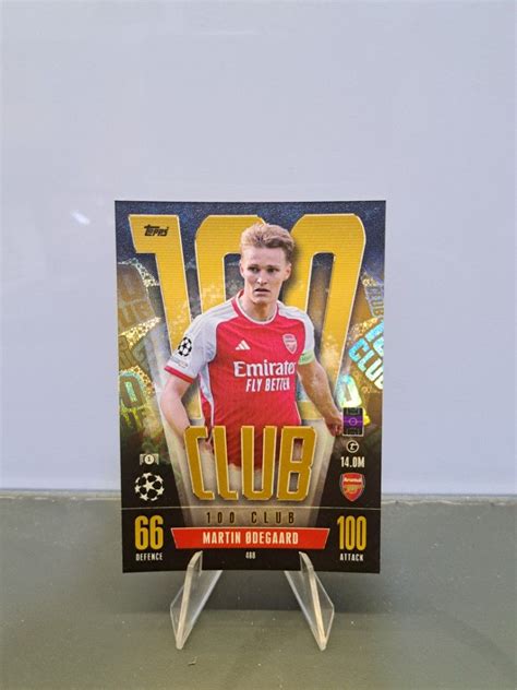 Martin Odergaard 100 Club Match Attax 2324 Hobbies And Toys Memorabilia And Collectibles Vintage