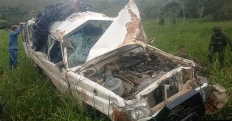 Mujer Murió En Trágico Accidente El Carro En El Que Viajaba Cayó A Un