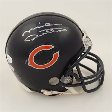 Mike Ditka Signed Bears Mini Helmet Jsa And Schwartz Pristine Auction