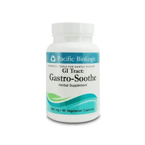Pacific Biologic Gi Tract Gastro Soothe 90 Capsules Prime Natural