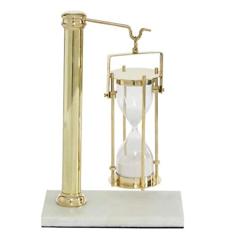 Novogratz Gold Brass Glam Timer 18907 The Home Depot