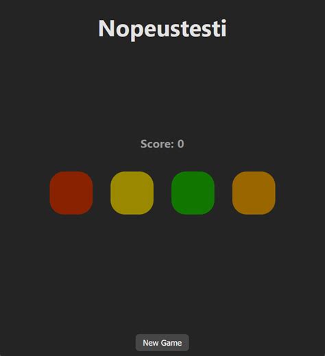 Github Pineapplemachine Nopeustesti Implement Nopeustesti Game Using React