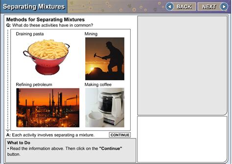 Mixtures And Separating