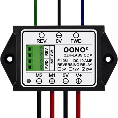 24v 10amp Reversing Relay Module Support Limit Switch Forward And
