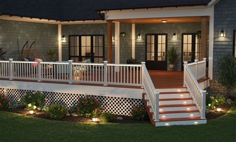 Deck Railing Outdoor Lights