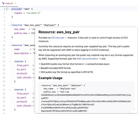 terraform intellij idea documentation