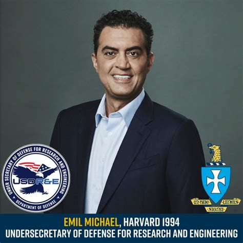 Icymi Congratulations To Emil Michael Harvard 1994 For Being