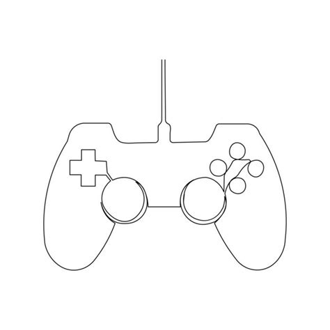 Game Controller Outline Vector Art Icons And Graphics For Free Download