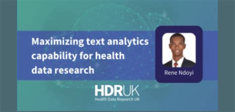 Flagship Project In Text Analytics Capability Epsrc Drive Health
