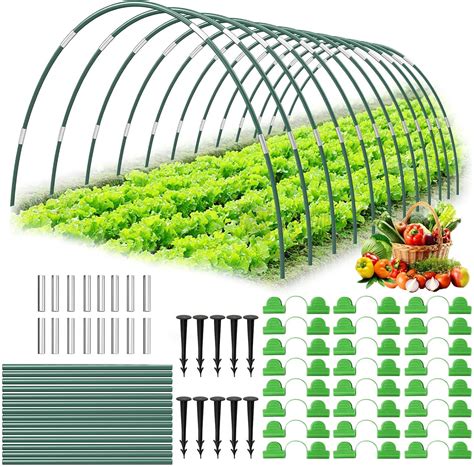 Cerchi Da Giardino Per Serra 60 Pezzi Tunnel Per Piante Da Giardino