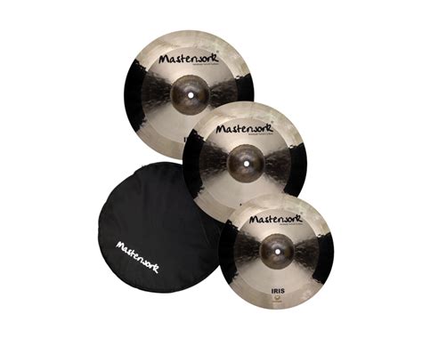 Masterwork Iris 3 Piece Cymbal Set Drum Shop