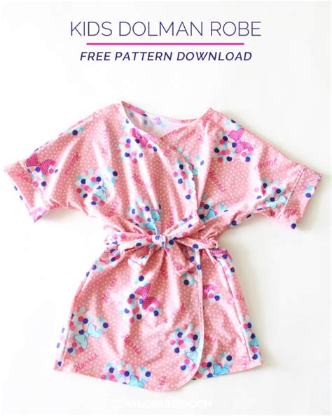 16 Free Robe Sewing Patterns Bathrobe Sewing Pattern