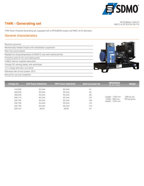 Sdmo Generator Wiring Diagram Pdf