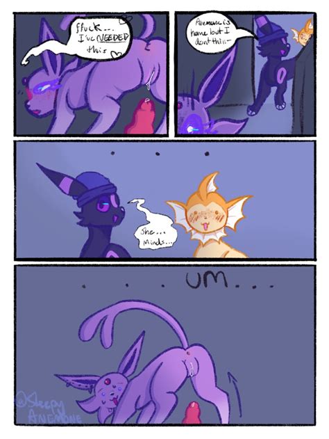 Rule 34 Anemone Sleepyanemone Bodily Fluids Caught Comic Dildo Eeveelution English Text