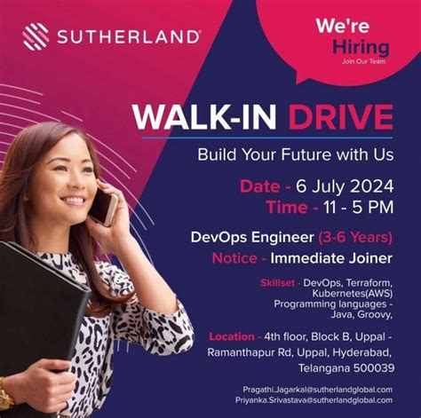 Faiza Namal On Linkedin Walkindrive Sutherland Devops Job