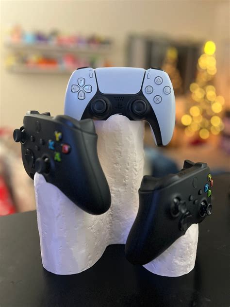 Stone Triple Gaming Controller Stand Playstation Controller Dock Xbox Controller Dock