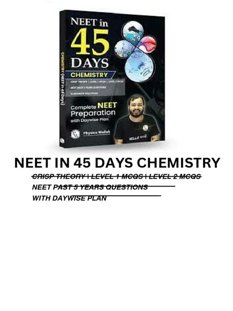 Neet In 45 Days Chemistry Pw Pdf