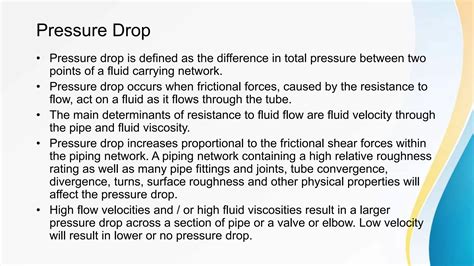 Calculation Of Flowrate And Pressure Drop Relationship For Laminar Flow