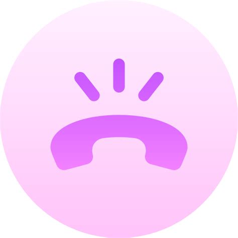 Phone Ringing Generic Flat Gradient Icon