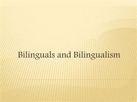 Bilingualismppt